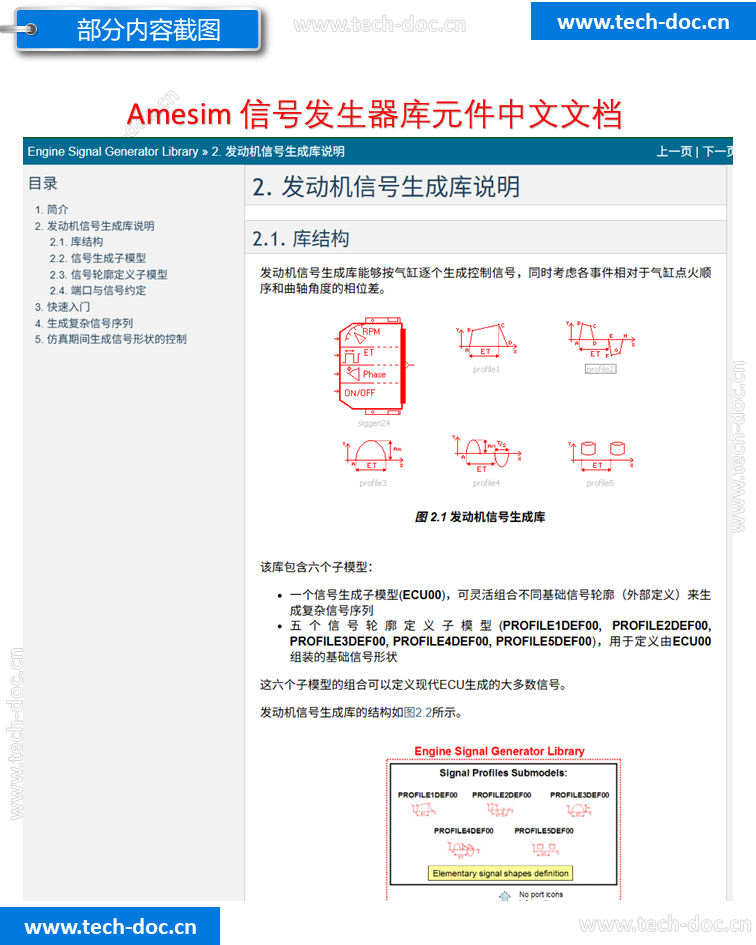 Amesim 信号发生器库元件中文文档 - Tech-Doc