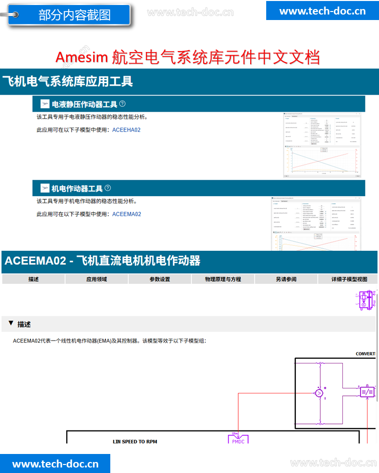 Amesim 航空电气系统库元件中文文档 - Tech-Doc