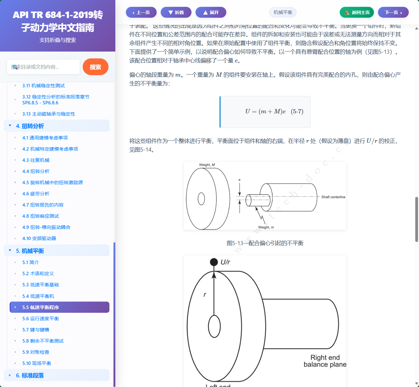 《API TR 684-1-2019 转子动力学中文指南》：旋转机械的运行保障手册 - Tech-Doc